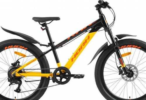 Велосипед horh rohan RHD 24" (2023) Black-Yellow-O