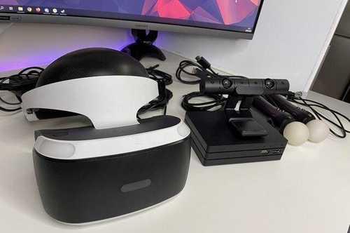 Шлем виртуальной реальности PS VR с комплектом