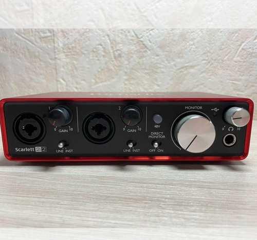 Звуковая карта focusrite scarlett 2i2 3rd gen