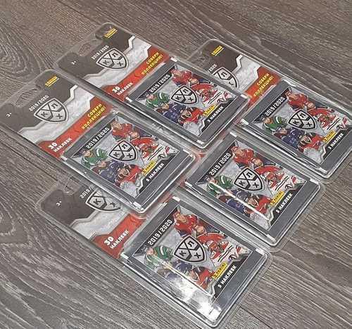5 блистеров panini кхл 2019-2020
