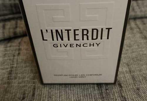 Парфюмированая дымка для волос LInterdit Givenchy