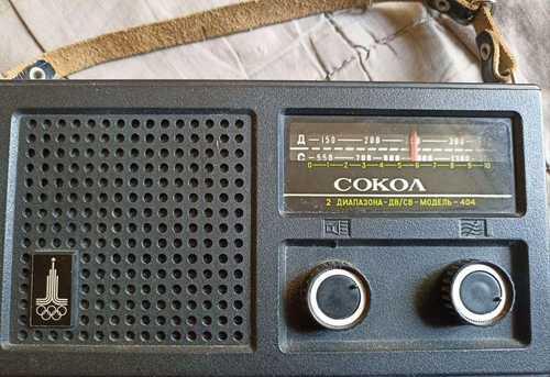 Радиоприемник Сокол 404.на запчасти