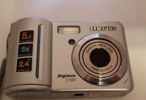 Компактный фотоаппарат Samsung S 500