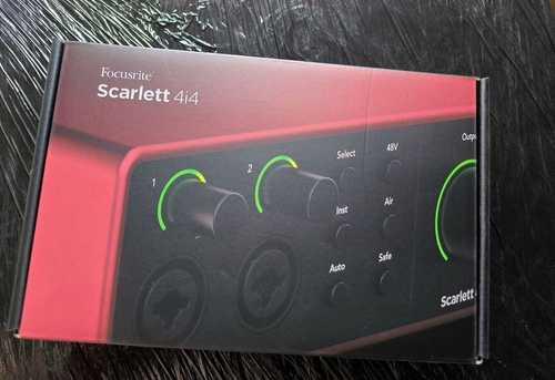 Focusrite Scarlett 4i4 4th Gen