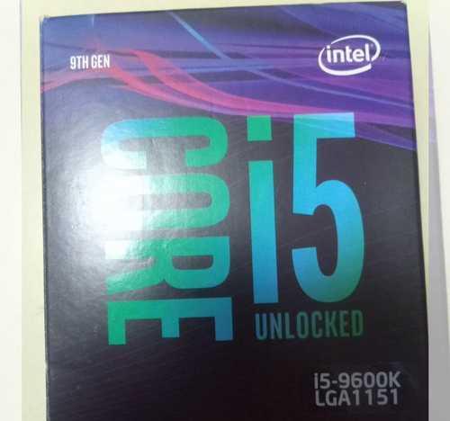 Intel core i5 9600k