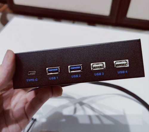 Корпусный USB Hub Хаб для USB Type C / USB 3.0