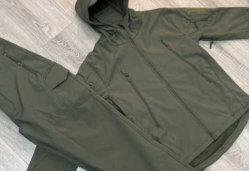 Тактические демисезонные костюмы Softshell olive