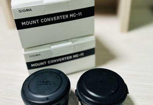 Sigma MC-11 (Canon EF/Sony E) адаптер