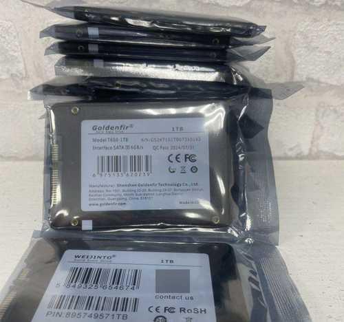 SSD диск 2.5 SATA 1000GB(1TB)