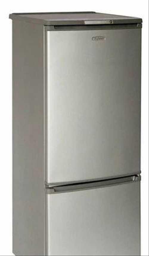 Холодильник Бирюса M151, металлик, 145см, 205л