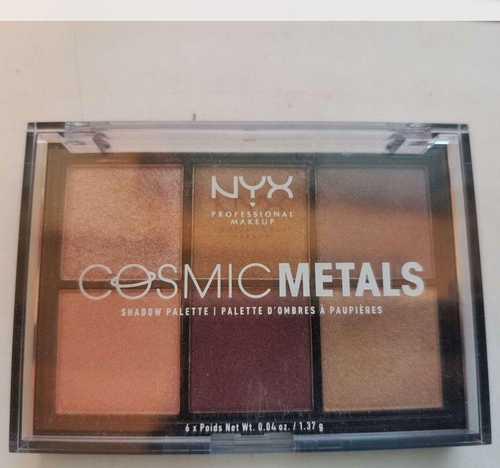 Палитра теней NYX cosmic metals