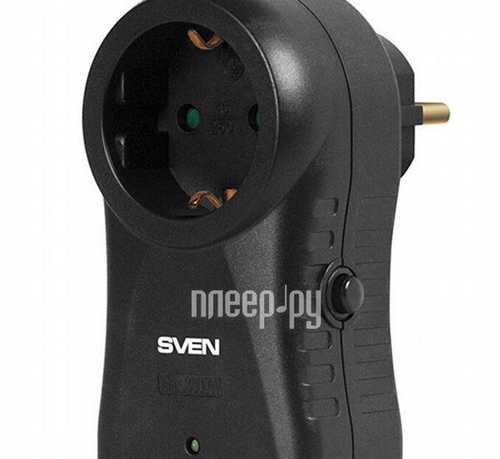 Сетевой фильтр Sven SF-S1 1-Sockets Black SV-0