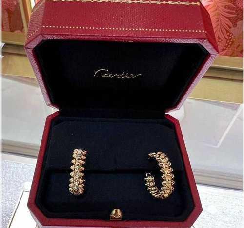 Серьги Cartier новые оригинал