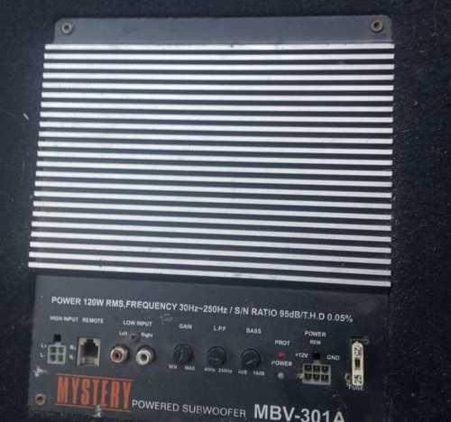 Сабвуфер Mystery mbv 301 a