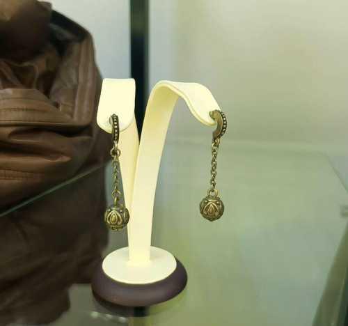 Серьги из бронзы