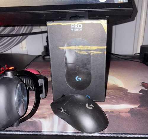 Игровая мышь logitech g pro wireless(торг)