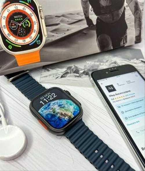 Часы Apple Watch 8 Ultra + Оригинальная коробка