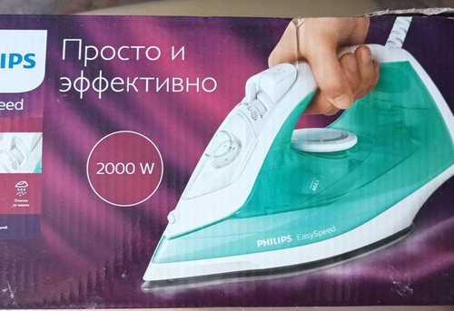 Утюг philips easy speed, GC 1741/70 2000 W