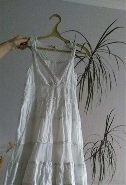 Белые платья-сарафаны(американский бренд New Look)