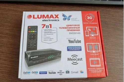 Цифровой телевизионный приёмник Lumax DV2201HD