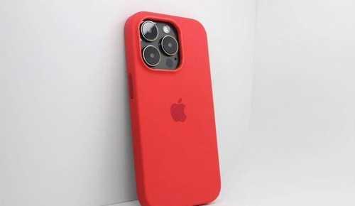 Silicone Case на iPhone 14 Pro 1:1 "Product Red"