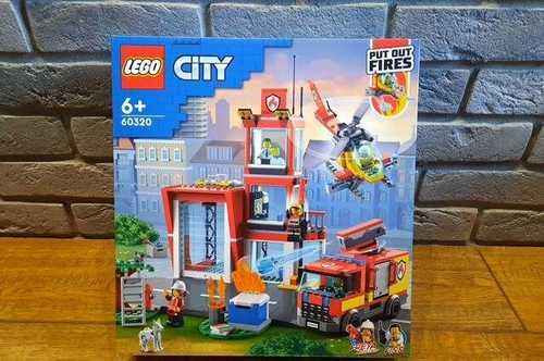 Lego City Fire 60320 Пожарная часть