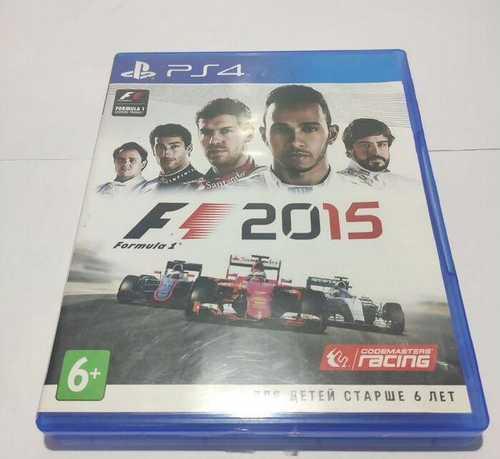 Диск Sony PlayStation 4 F1 2015