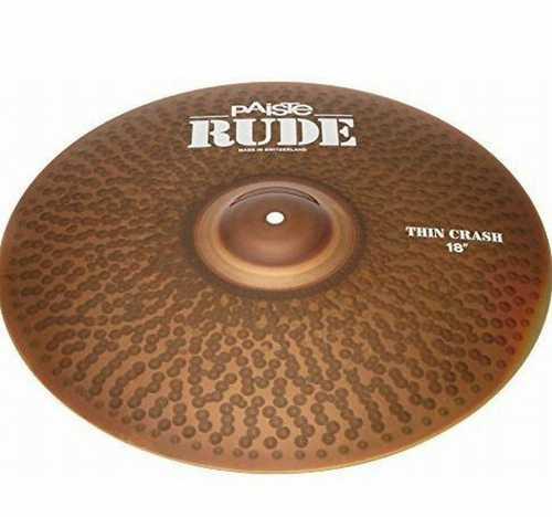 Paiste 0001121218 rude Classic Thin Crash