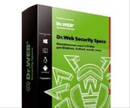 BHW-B-12M-2-A3(A2) Dr. Web Security Space, картонн