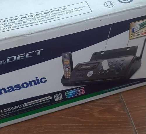 Новый факс Panasonic kx-fk228ru