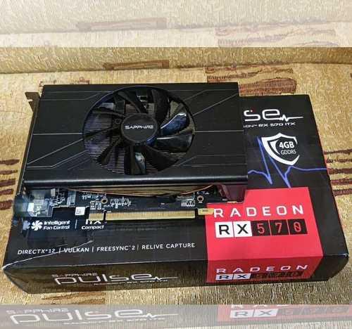 Sapphire Pulse Rx 570 4gb itx