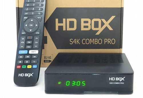 UHD комбо - спутниковый ресивер HD BOX S4K Combo P