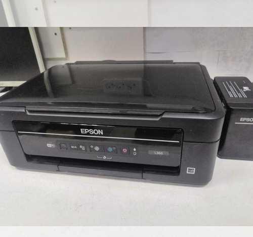 Мфу Epson L366 цветное. снпч, Wi Fi