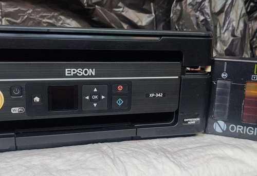 Принтер с сканером epson xp-342