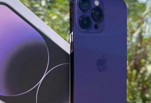 iPhone xr в корпусе 14 pro max purple
