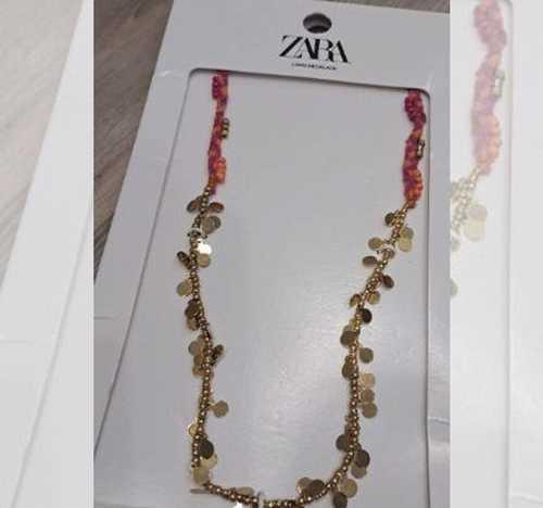 Zara колье новое