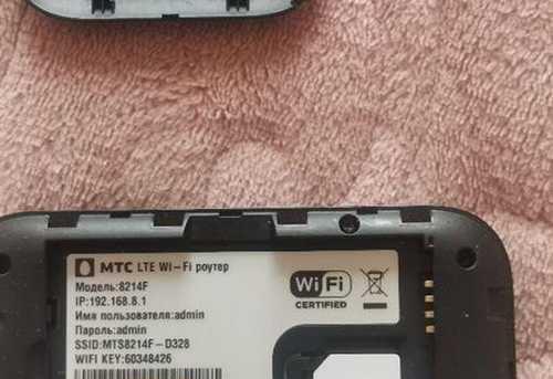 Wifi роутер 4g модем huawei 8214f