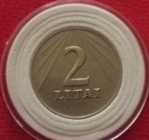 Монета 2 лита