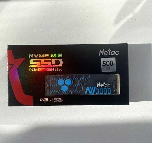 Netac nvme m2 SSD nv3000 на 500гб и 250 гб