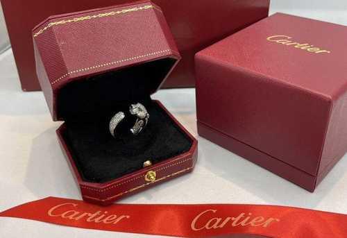 Cartier кольцо из золота пантера
