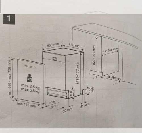 Посудомоечная машина Hotpoint Ariston 45 см бу