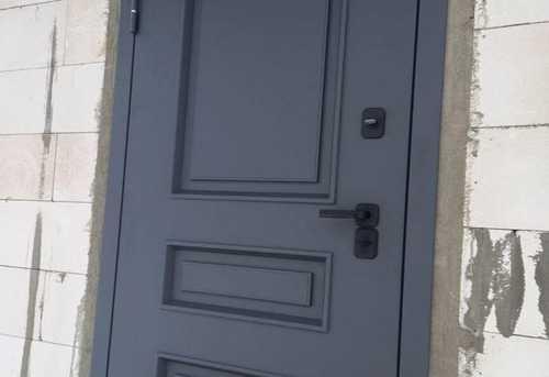 Толстая дверь входная железная с бесплатной устано