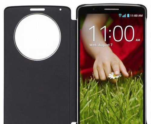 Оригинальный Quick Circle Case для LG G3 (чёрный)