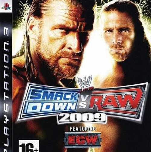 WWE SmackDown vs Raw 2009 (PS3) б\у