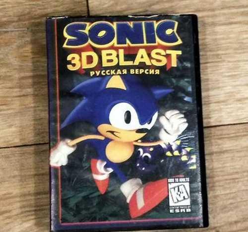 Катридж на sega Sonic Blast 3D