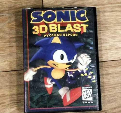 Катридж на sega Sonic Blast 3D