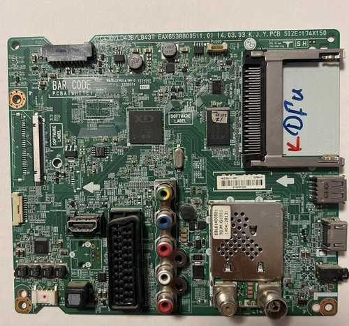 Main Board EAX65388005(1.0) EBU62356101