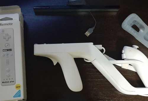 Nintendo Wii Motion + Zapper + Sensor Bar USB