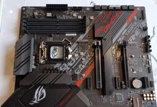 Материнская плата asus rog strix b460 h gaming