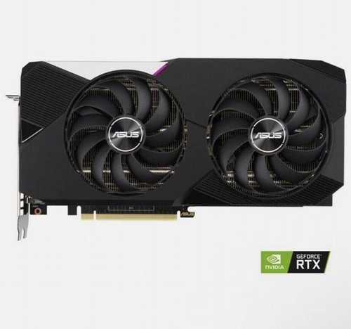 Видеокарта б/у asus RTX 3070 8GB